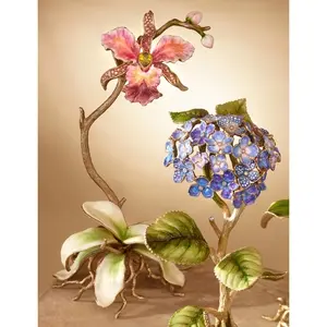 JAY STRONGWATER Marietta Orchid Objet Flora
