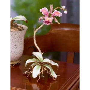 JAY STRONGWATER Marietta Orchid Objet Flora