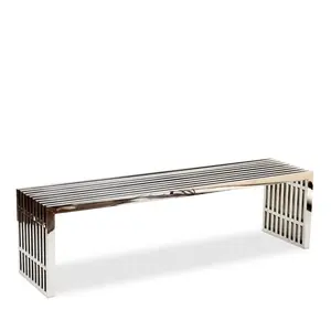 MODWAY Gridiron Large Stainless Steel Bench