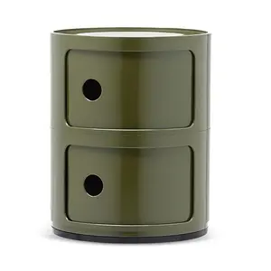 KARTELL Componibili Colors 2 Tier Storage Tower - Green