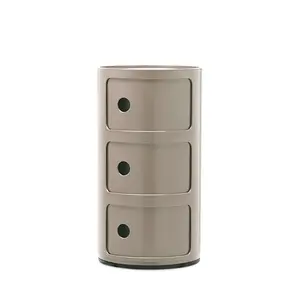 KARTELL Componibili Colors 3 Tier Storage Tower Dove Gray