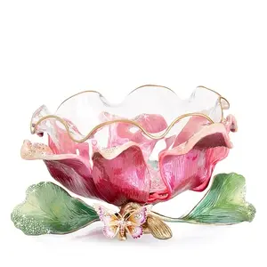 JAY STRONGWATER Large Flower Bowl - Multi