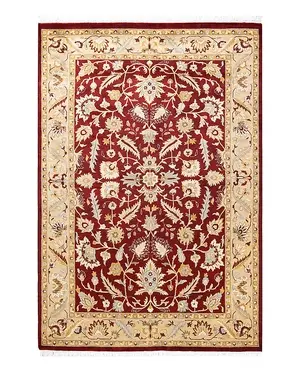 Bloomingdale'S Mogul M1444 Area Rug, 4'3 X 6'3 - Red