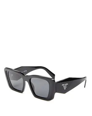Prada Prada Symbole Butterfly 51mm Sunglasses Black/gray