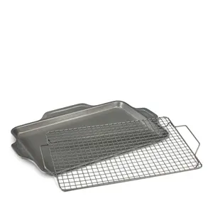 ALL-CLAD Pro-release Bakeware Half Sheet Pan With Cooling & Baking Rack