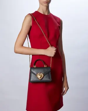 Dolce & Gabbana Small Devotion Bag - Black