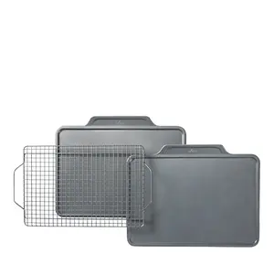 ALL-CLAD Pro Release Bakeware, Set Of 3 - Grey