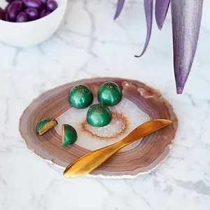 ANNA NEW YORK Ita Gemstone Cheese Plate And Spreader