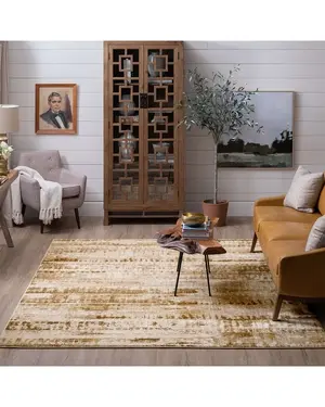 DREW & JONATHAN HOME Vanguard Ephemeral Area Rug, 5'3 X 7'10 - Camel