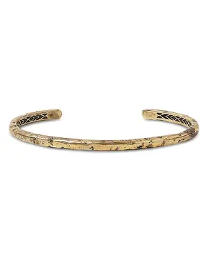 John Varvatos Artisan Cuff Bracelet - Brass