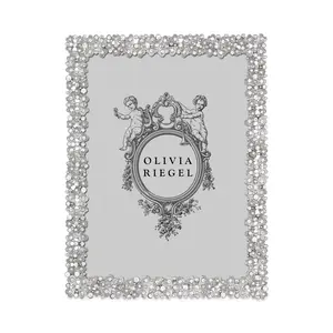OLIVIA RIEGEL Evie 5 X 7 Frame - Silver