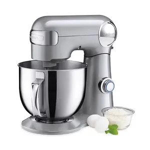 CUISINART Sm-50 Precision Stand Master 5.5 Qt. Stand Mixer Silver Lining