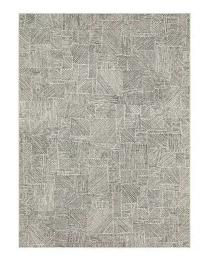DREW & JONATHAN HOME Vanguard Minoan Area Rug, 8' X 11 - Silver