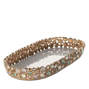 JAY STRONGWATER Bejeweled Tray - Opal