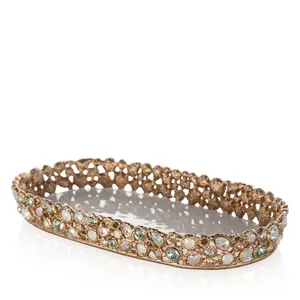 JAY STRONGWATER Bejeweled Tray - Opal