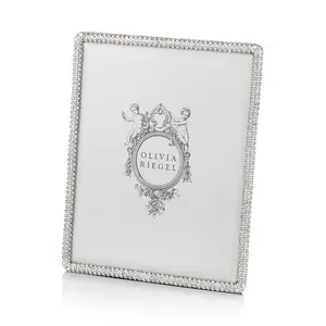 OLIVIA RIEGEL Crystal Chelsea 8 X 10 Frame - Silver