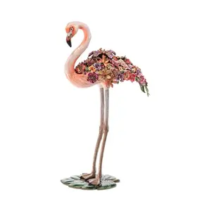 JAY STRONGWATER Floral Flamingo