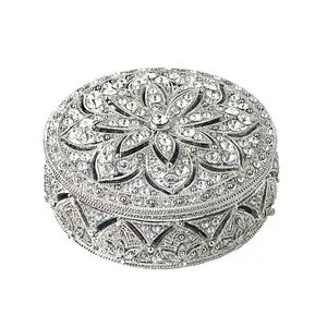 OLIVIA RIEGEL Windsor Round Box - Silver