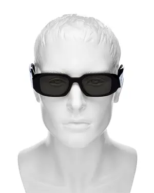 Prada Symbole Rectangular Sunglasses