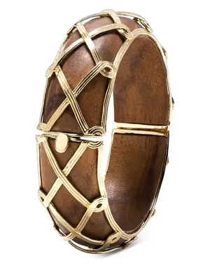 CAPUCINE DE WULF Earth Goddess Bangle