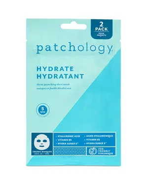 PATCHOLOGY Hydrate Thirst Quenching Sheet Mask, Pack Of 2 - No Color