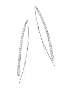 Bloomingdale'S Diamond Threader Earrings, 1.50 Tcw - White