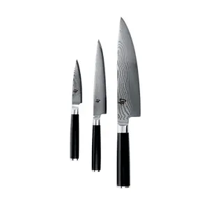SHUN Classic 3-piece Starter Knife Set - Steel