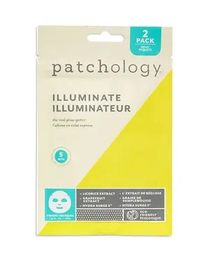 PATCHOLOGY Illuminate The Real Glow Getter Sheet Mask, Pack Of 2 - No Color