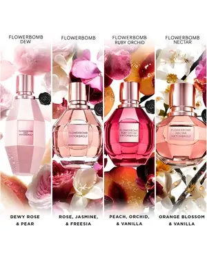 Viktor & Rolf Flowerbomb Ruby Orchid Eau De Parfum Spray 3.4 Oz