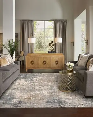 KARASTAN Tryst Marseille Area Rug, 2' X 3 - Grey