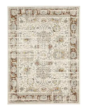 KARASTAN Zephyr Mistral Area Rug, 5'3 X 7'10 - Rust