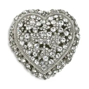 OLIVIA RIEGEL Princess Heart Box - Silver