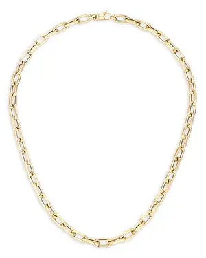 Adina Reyter 14k Yellow Oval Link Necklace