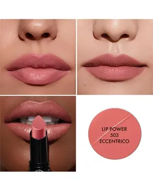 ARMANI Lip Power Long Lasting Satin Lipstick - Eccentrico