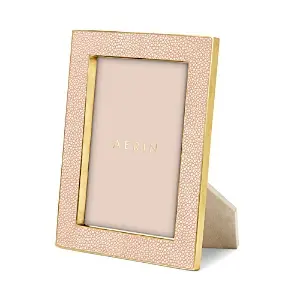 Aerin Classic Shagreen Frame, 5 X 7 Blush