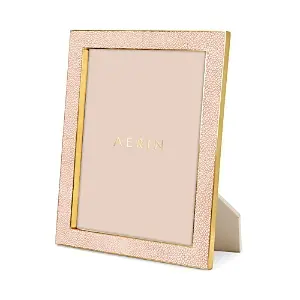 Aerin Classic Shagreen Frame, 8 X 10 Blush