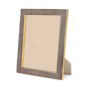 Aerin Classic Shagreen Frame, 8 X 10 - Chocolate