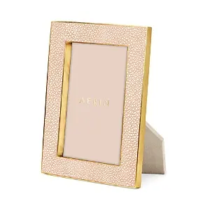Aerin Classic Shagreen Frame, 4 X 6 Blush