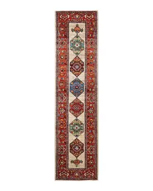 Bloomingdale'S Serapi M1982 Runner Area Rug, 2'6 X 10 - Ivory
