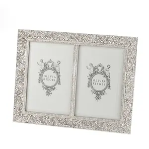 OLIVIA RIEGEL Windsor Double 4 X 6 Frame - Silver