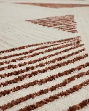DREW & JONATHAN HOME Bowen Central Valley Area Rug, 5'3 X 7'10 - Red