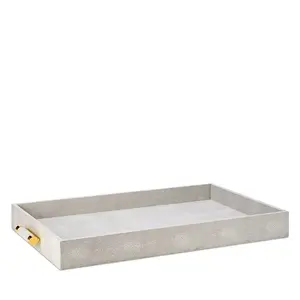 Aerin Classic Shagreen Butler Tray - Dove