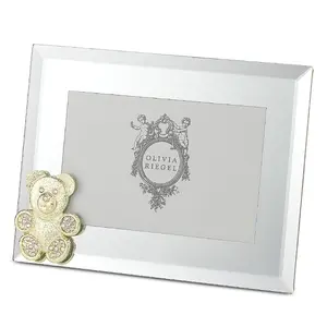 OLIVIA RIEGEL Teddy Bear 4 X 6 Picture Frame - Gold