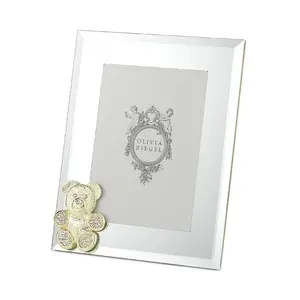 OLIVIA RIEGEL Teddy Bear 5 X 7 Picture Frame - Gold