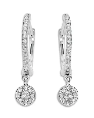 Meira T 14k Gold Diamond Earrings - White
