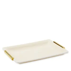 Aerin Shagreen Small Vanity Tray - Cream