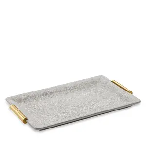 Aerin Shagreen Small Vanity Tray - Dove