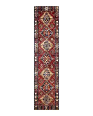 Bloomingdale'S Serapi M1982 Runner Area Rug, 3'2 X 14'2 - Orange