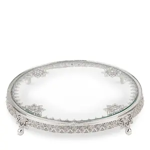 OLIVIA RIEGEL Windsor Cake Plateau - Silver