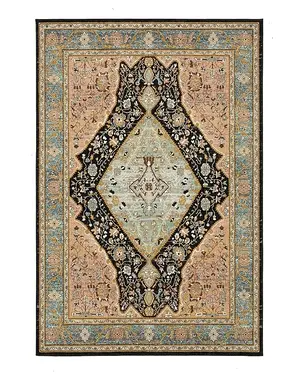 KARASTAN Zephyr Bidjar Area Rug, 5'3 X 7'10 - Robins Egg